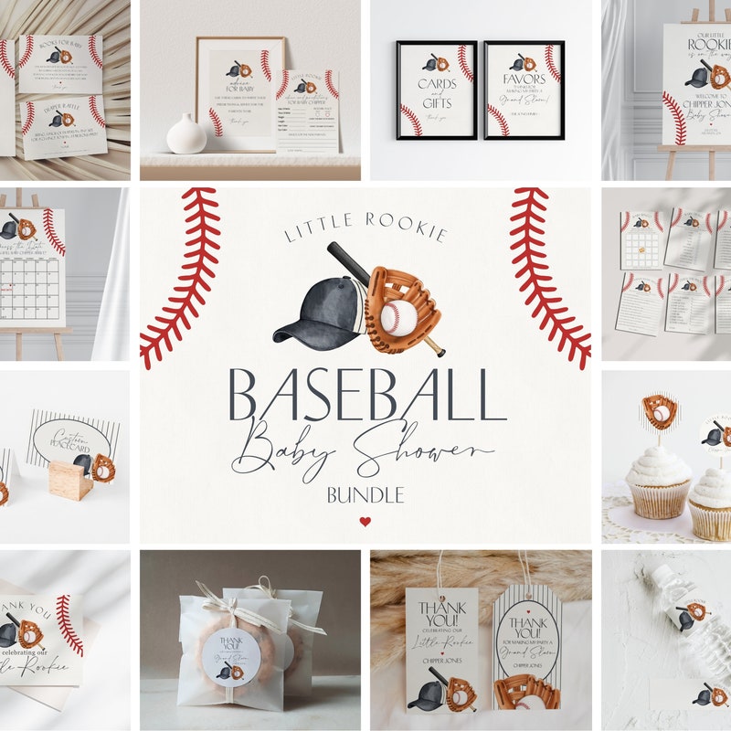Baseball Baby Shower - Etsy