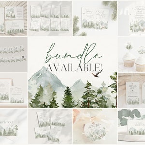 Forest Woodland Baby Shower Welcome Sign Template, and so the Adventure ...