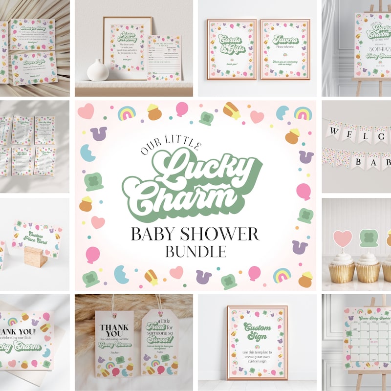 Printable Lucky Charms - Etsy