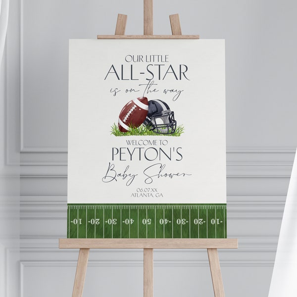 Welcome All Star Baby Shower Sign - Etsy