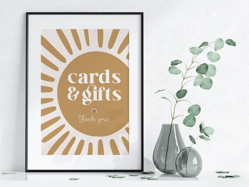 You Are My Sunshine Cards and Gifts Sign and Favors Sign Printable ...