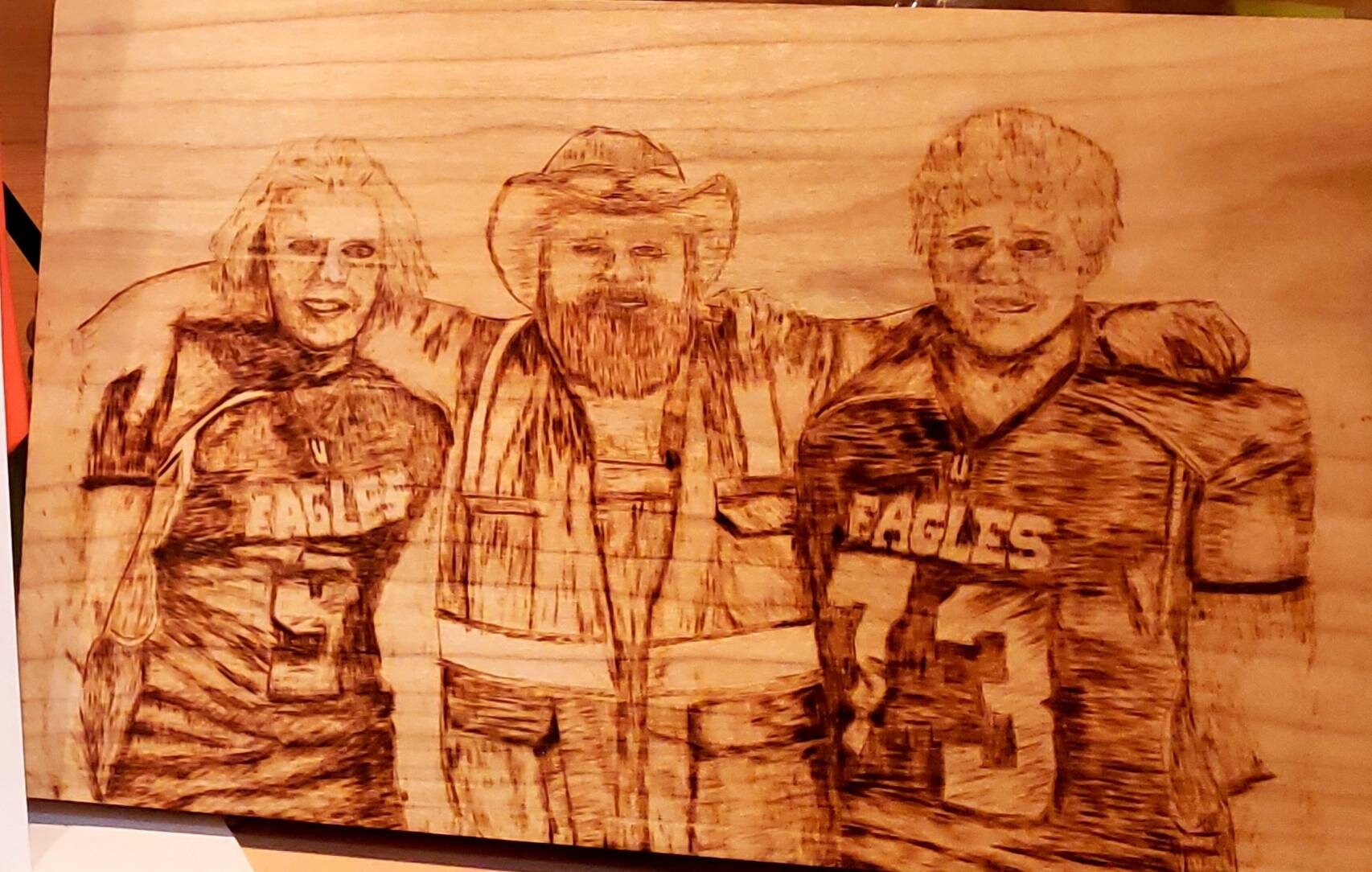 Custom Wood Burning Pictures, Wood Burning, Photos on Wood, Wood Burned ...