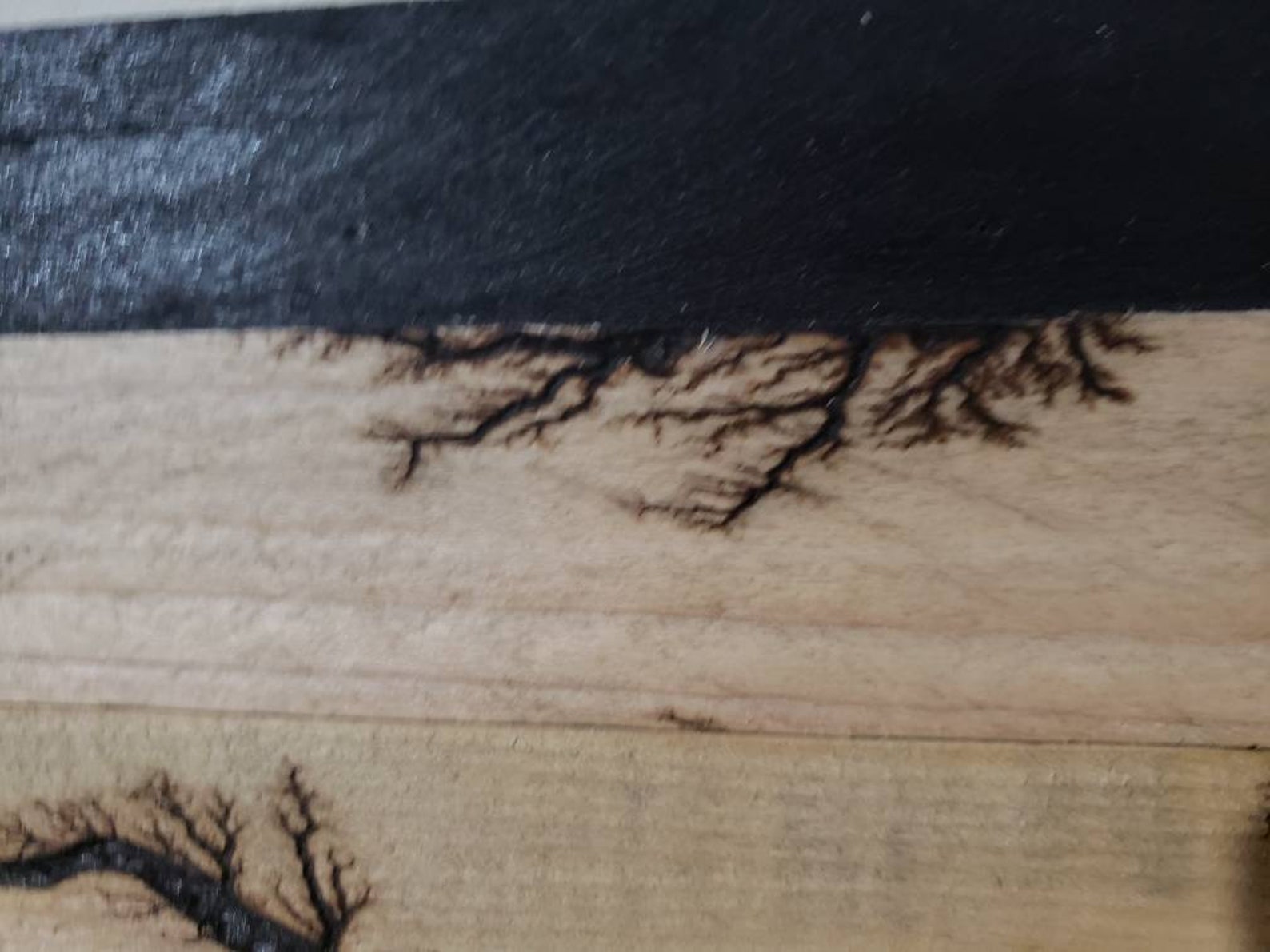 Lichtenberg Welcome Sign, Lichtenberg Wood Burning, Lichtenberg Wood ...