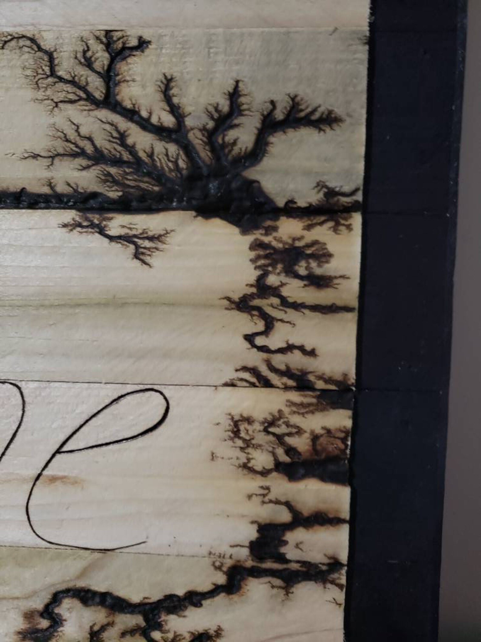 Lichtenberg Welcome Sign, Lichtenberg Wood Burning, Lichtenberg Wood ...