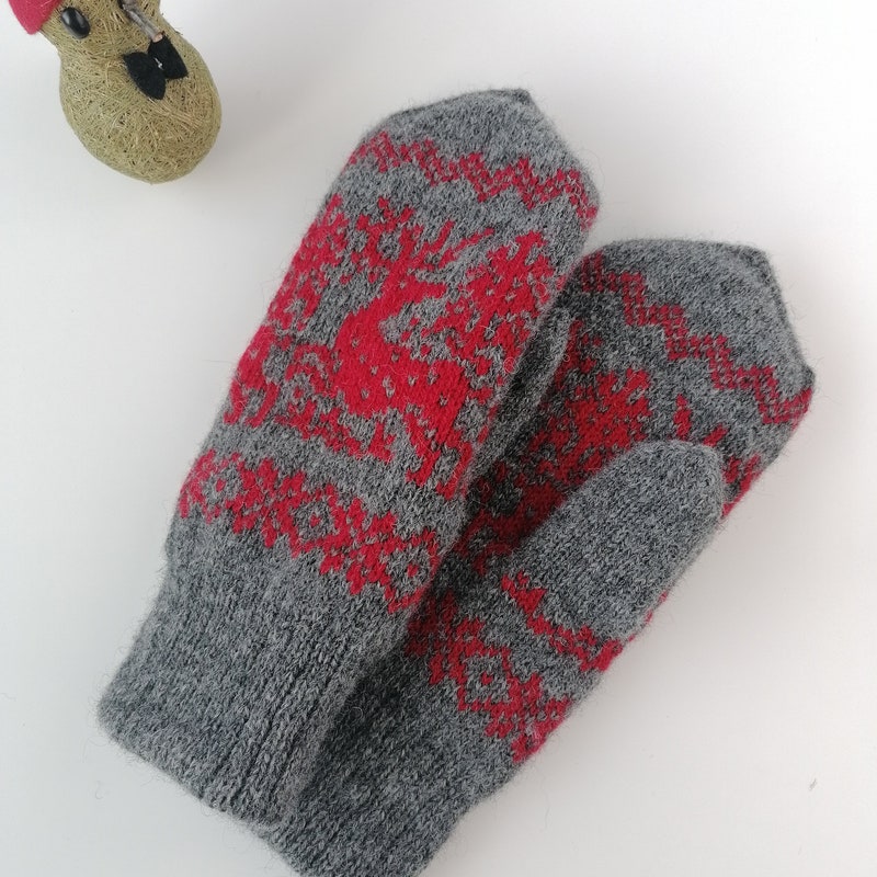 Scandinavian Mittens - Etsy