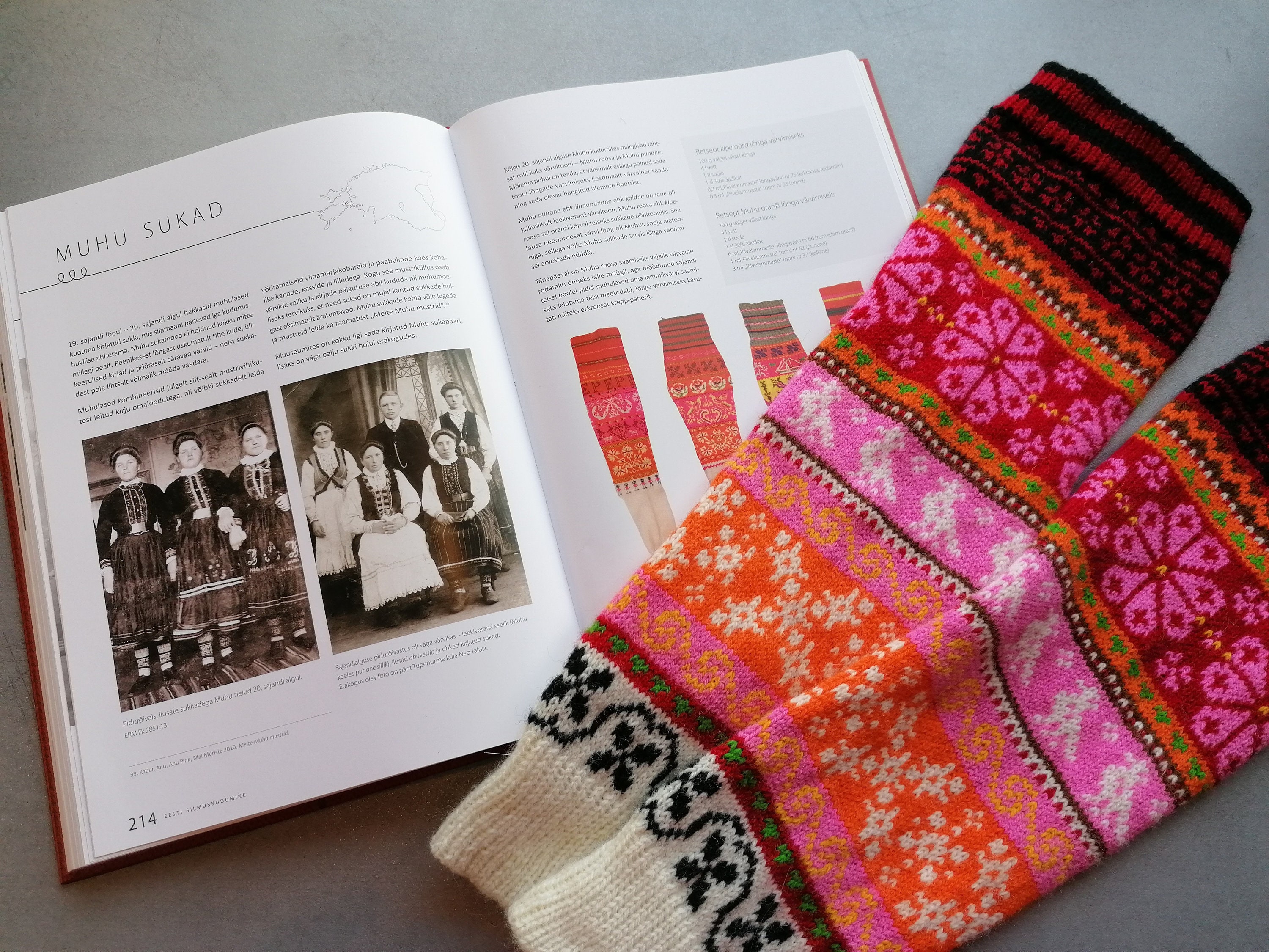 Muhu Pattern Wool Knit Leg Warmers: Estonian Winter Accessories - Etsy