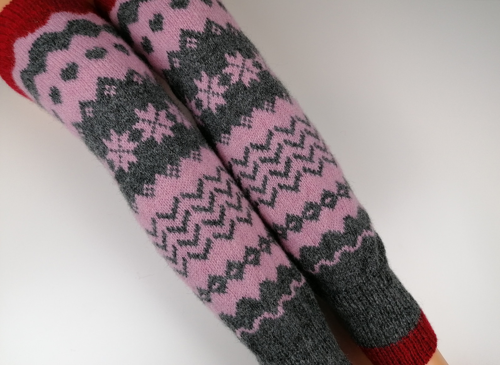 Final Fantasy Leg Warmers, FFXIV Fashion Style Accessories, Wool ...