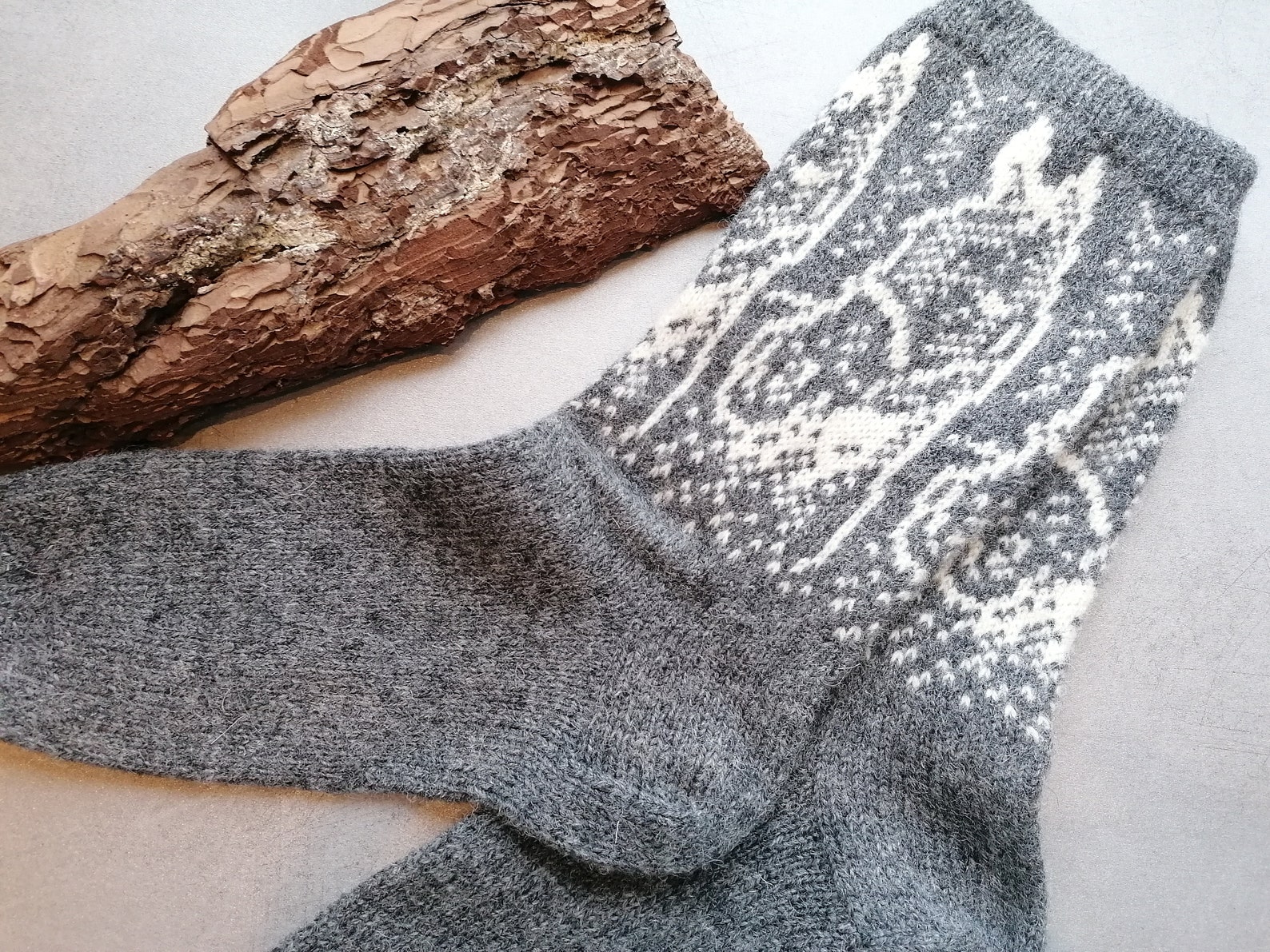 Knitted Socks Horse Lovers Gift Horse Pattern Unisex - Etsy