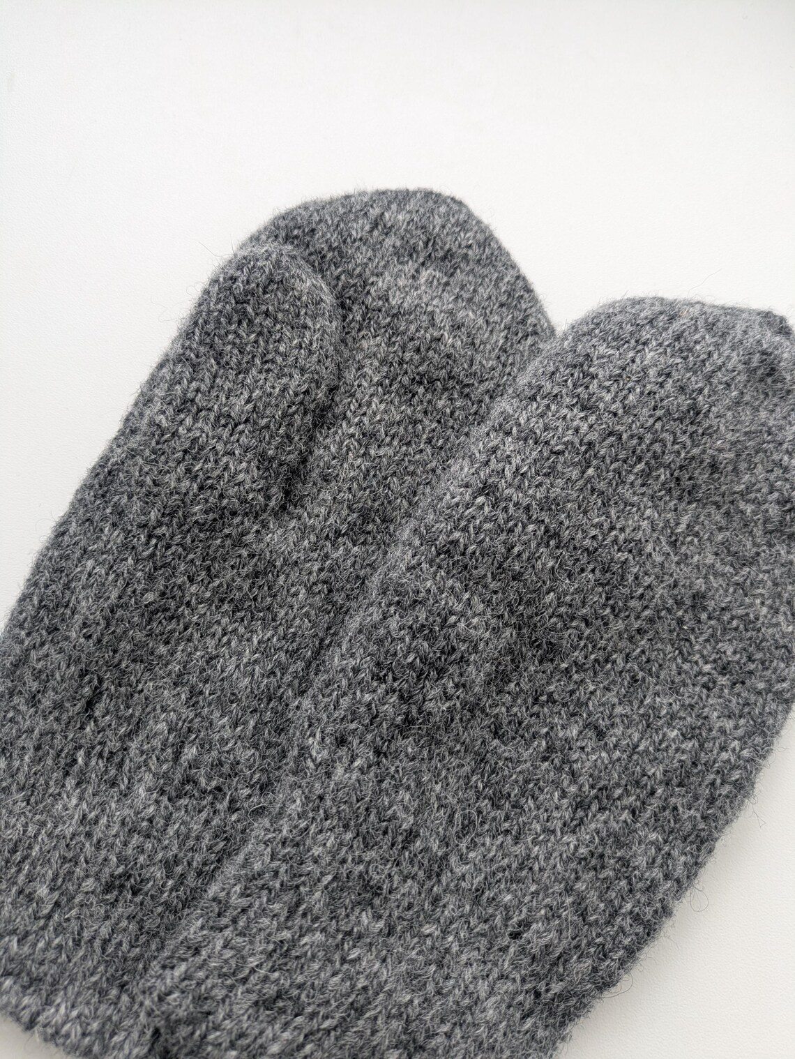 Soft Wool Mittens for Toddlers and Adults With String - Etsy
