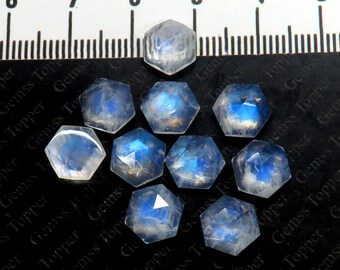 Rose Cut Moonstone | Etsy