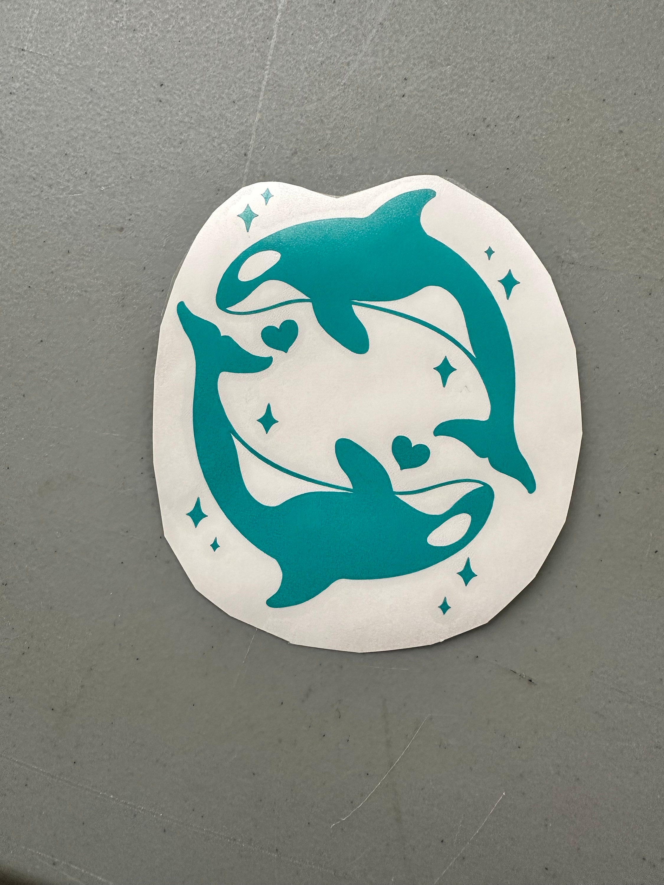 Orca/killer Whale Car or Cup Decal - Etsy