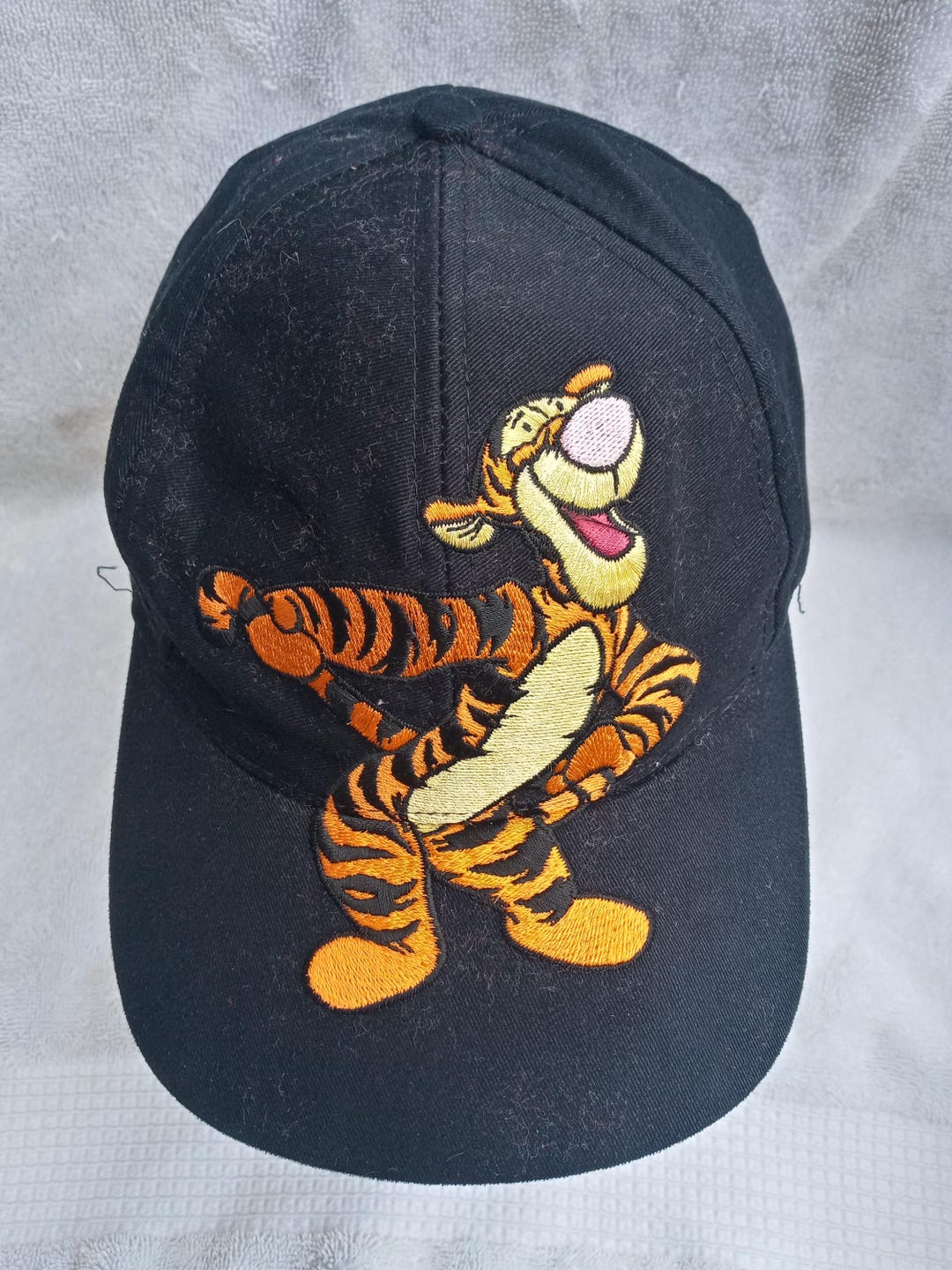 Vtg the Disney Store Tigger Winnie the Pooh Snapback Black Hat - Etsy