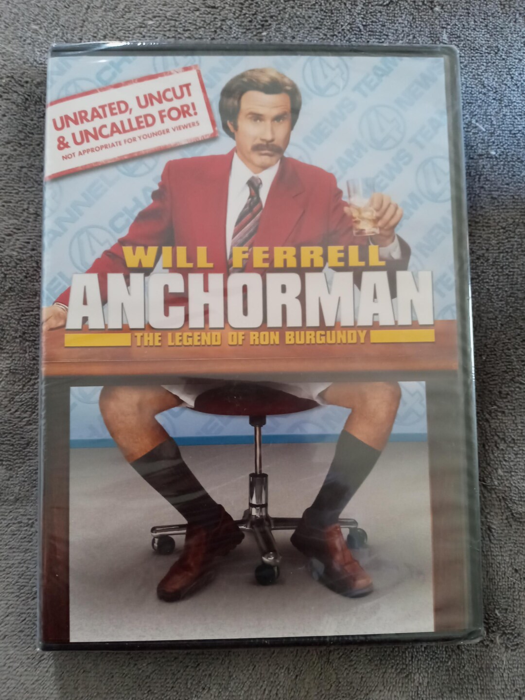 Anchorman the Legend of Ron Burgundy DVD New Sealed - Etsy