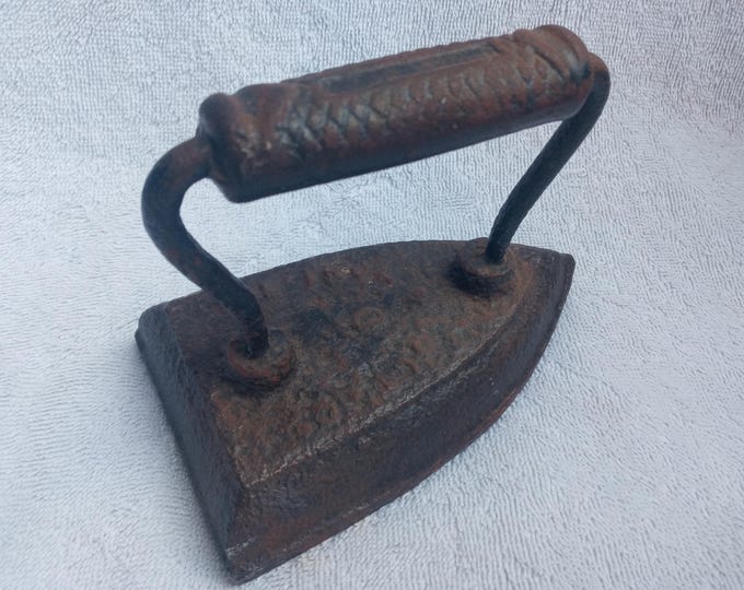 Antique Cast Iron Clothing Iron Sad Iron ILL 1902 8 - Etsy