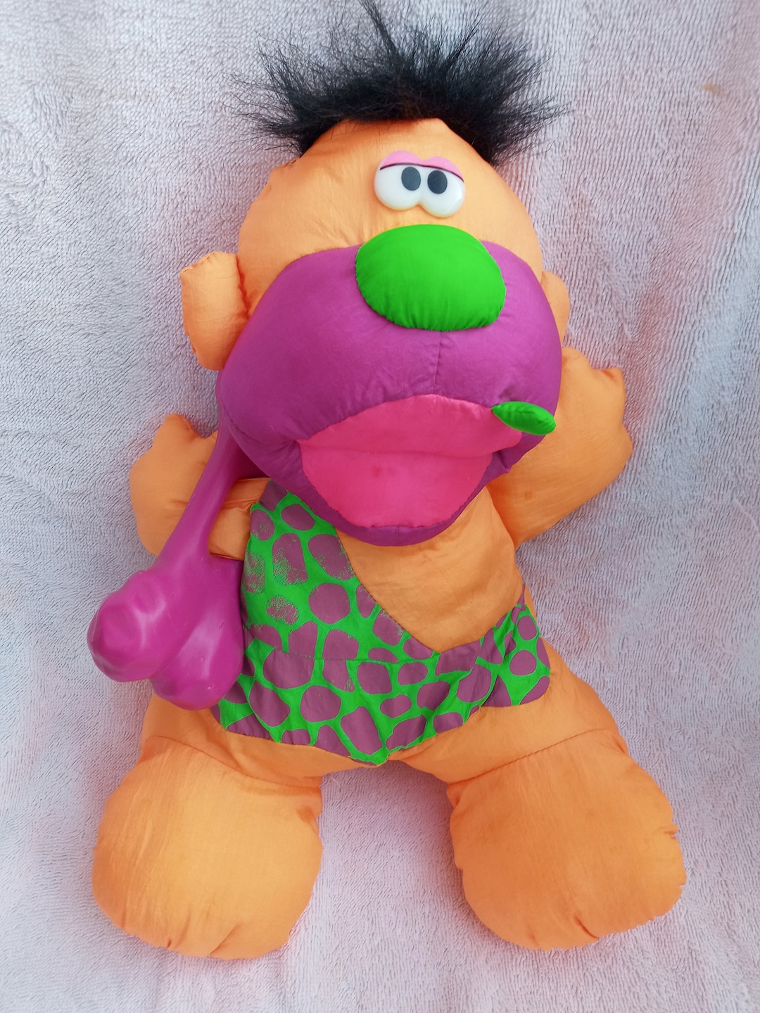 Vtg 90's Fisher Price Puffalumps Grunts Plush - Etsy