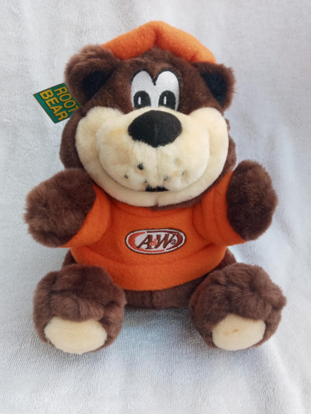 Vtg 2002 A & W Root Beer Bear 9" Plush Advertising With Tags - Etsy