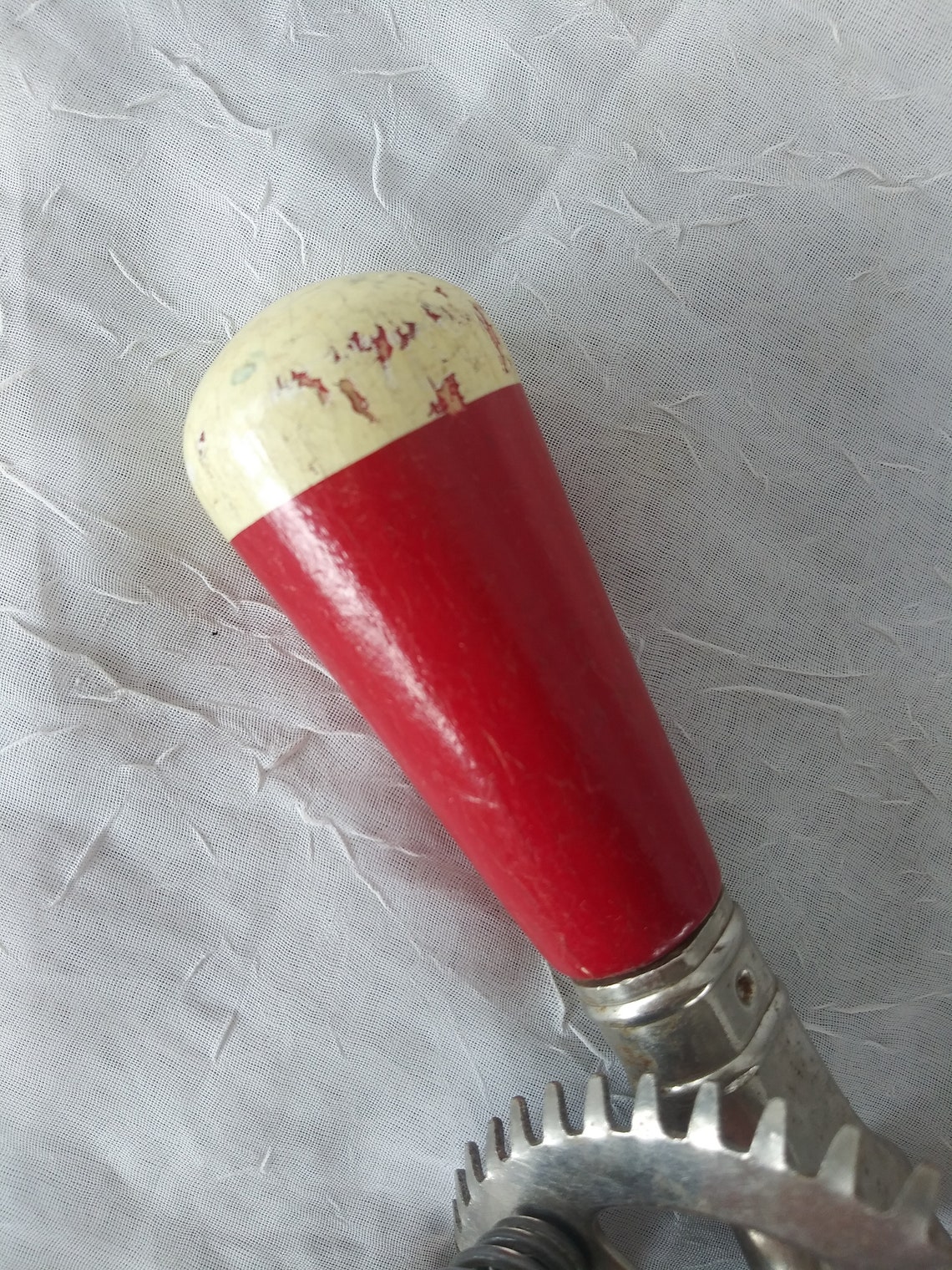 Vtg Wood and Metal Ecko Brand Hand Crank Egg Beater - Etsy