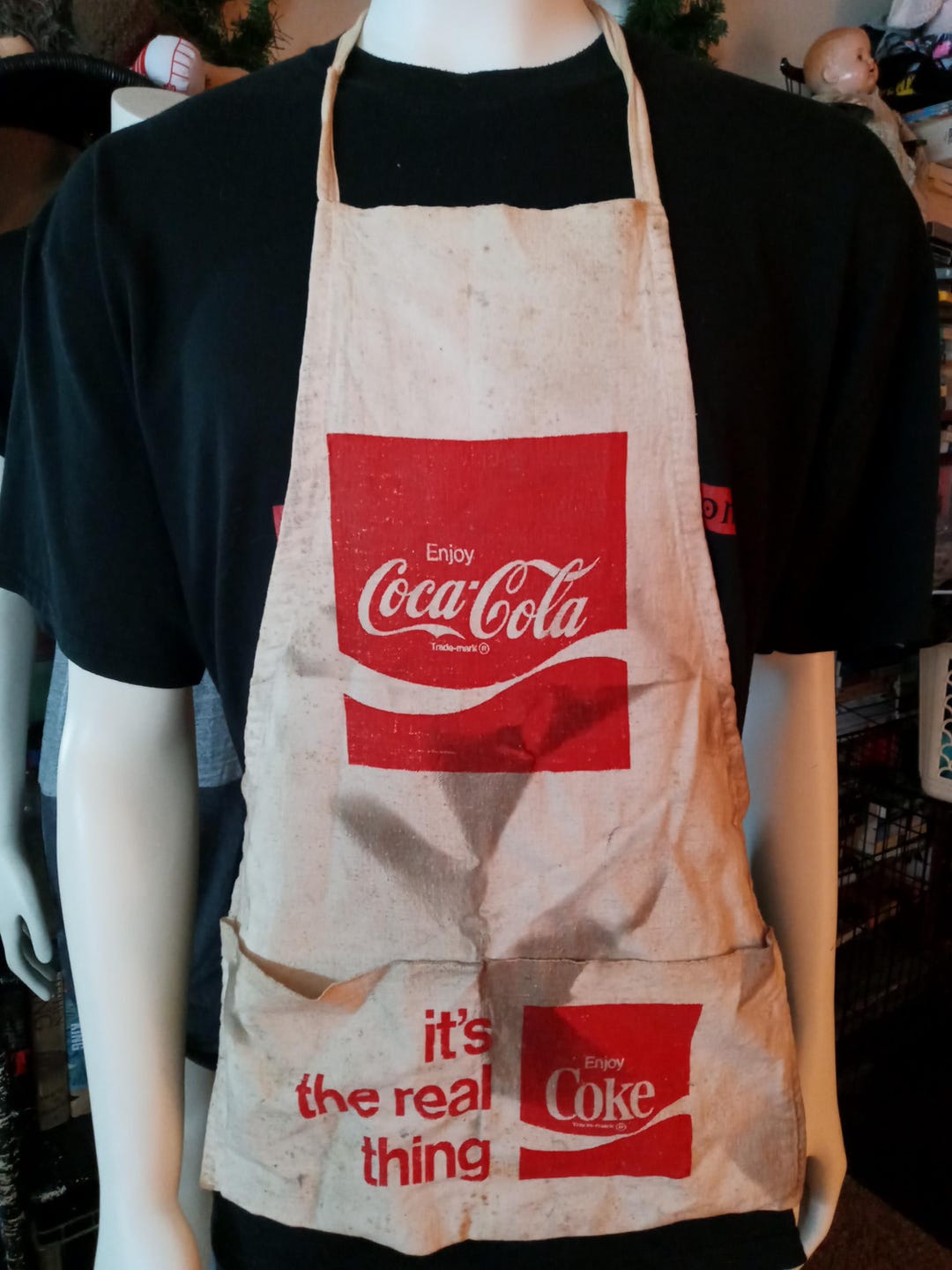 Vintage 1970's Coca Cola Nail Apron Hardware Store Apron - Etsy