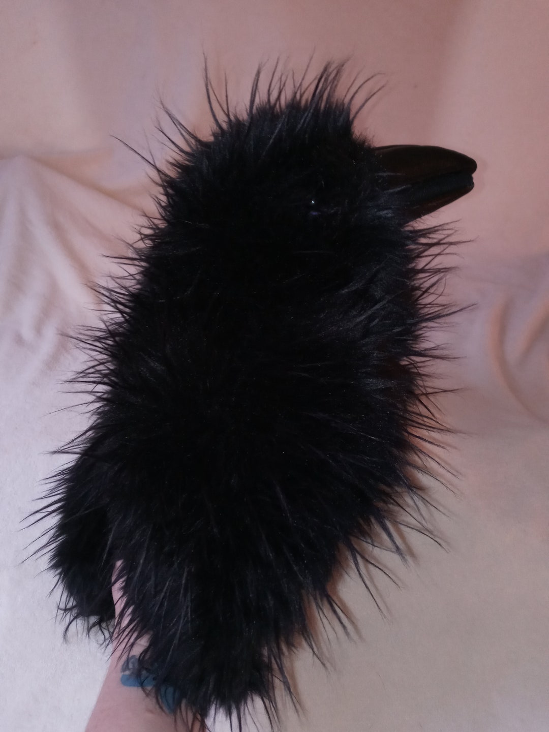 Folkmantis 18 Crow or Black Raven Hand Puppet - Etsy