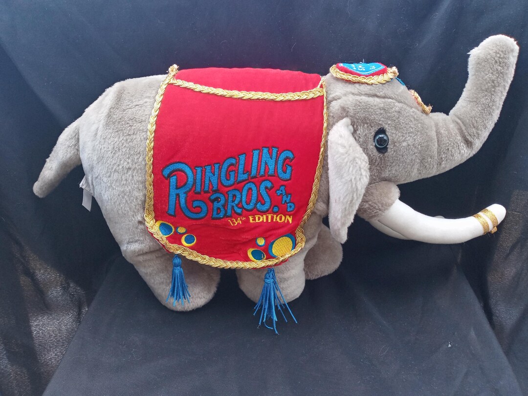 20" Ringling Bros. and Barnum and Bailey 134th Edition Circus Elephant ...