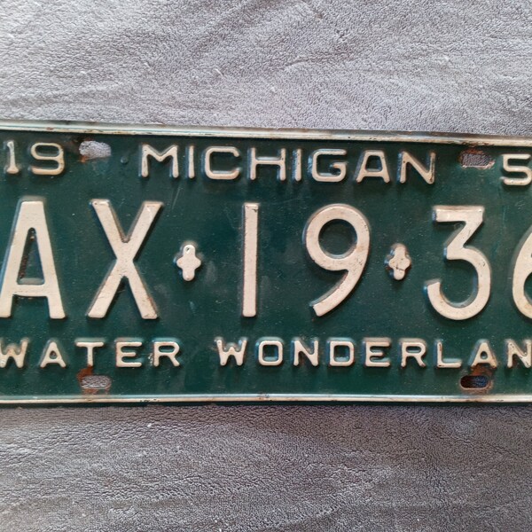 1955 License Plates - Etsy