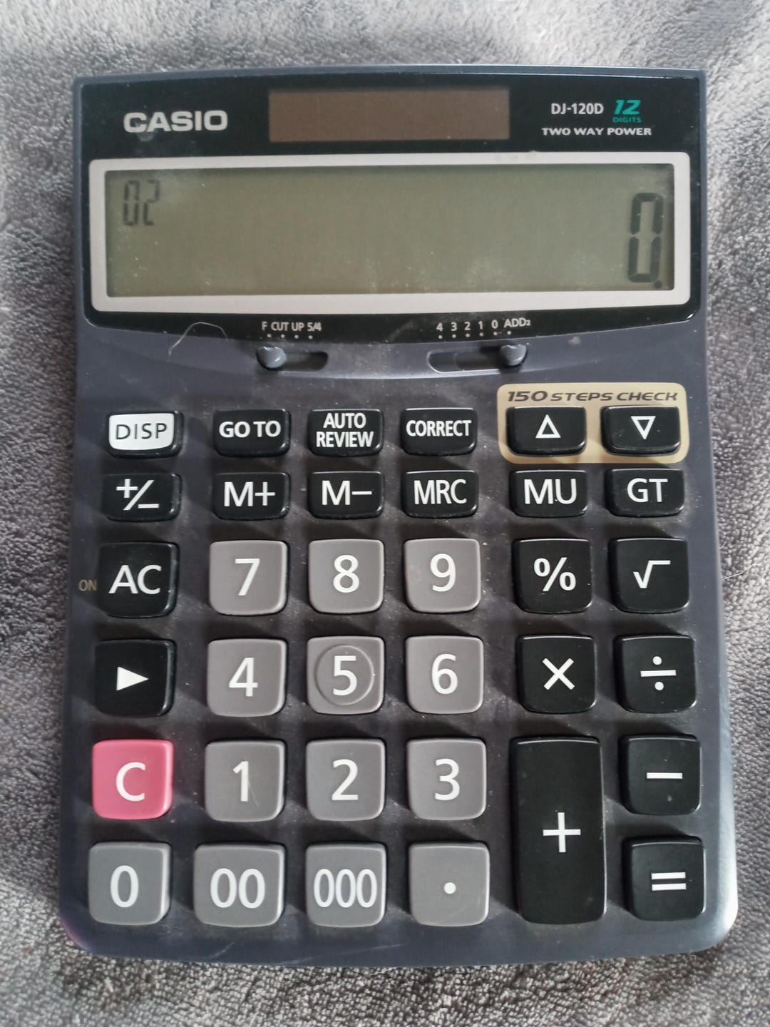 Casio Dj 120D Calculator Tested Working - Etsy