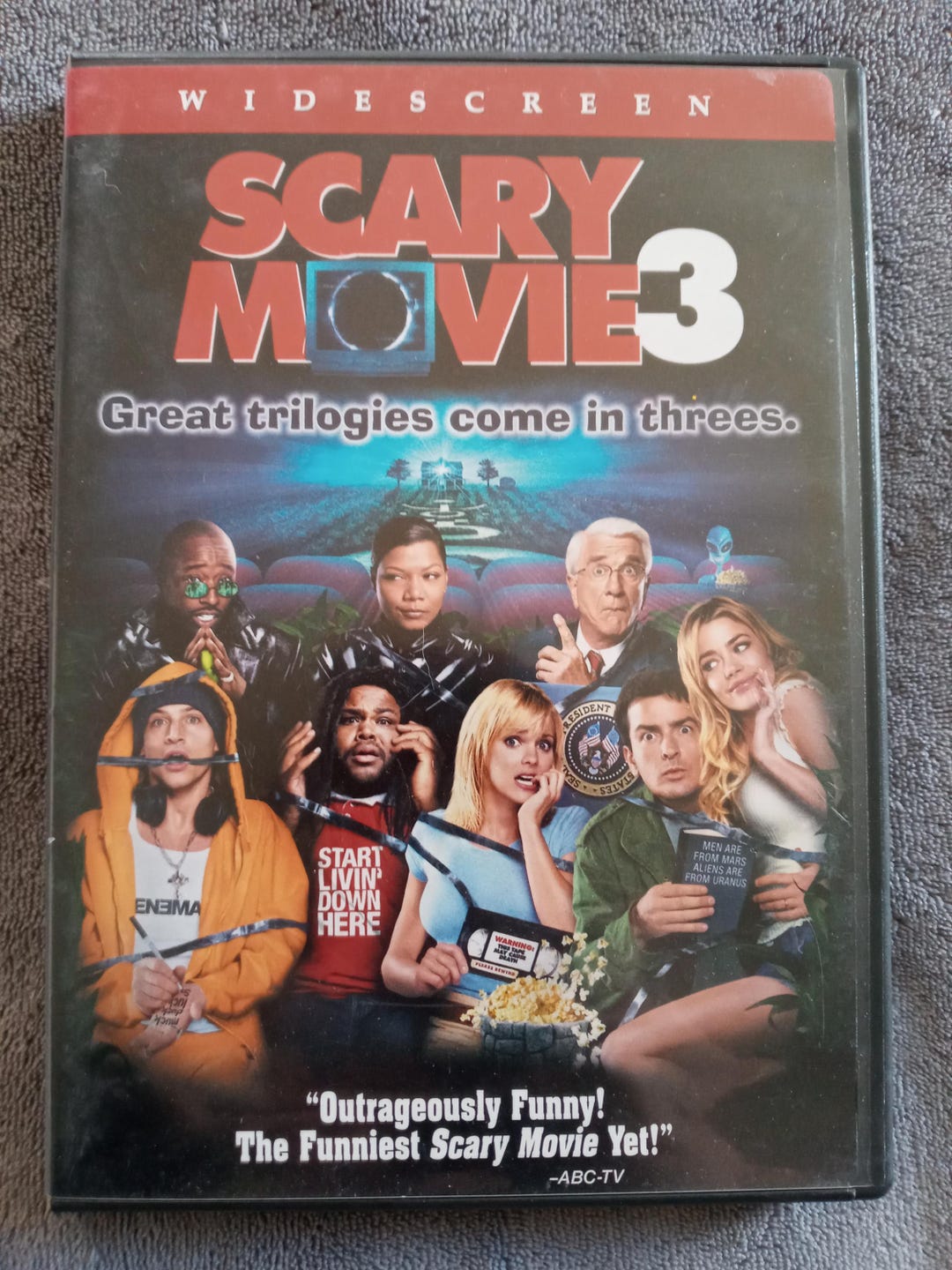 Scary Movie 3 DVD Widescreen Edition Complete Case, Insert, Disc - Etsy