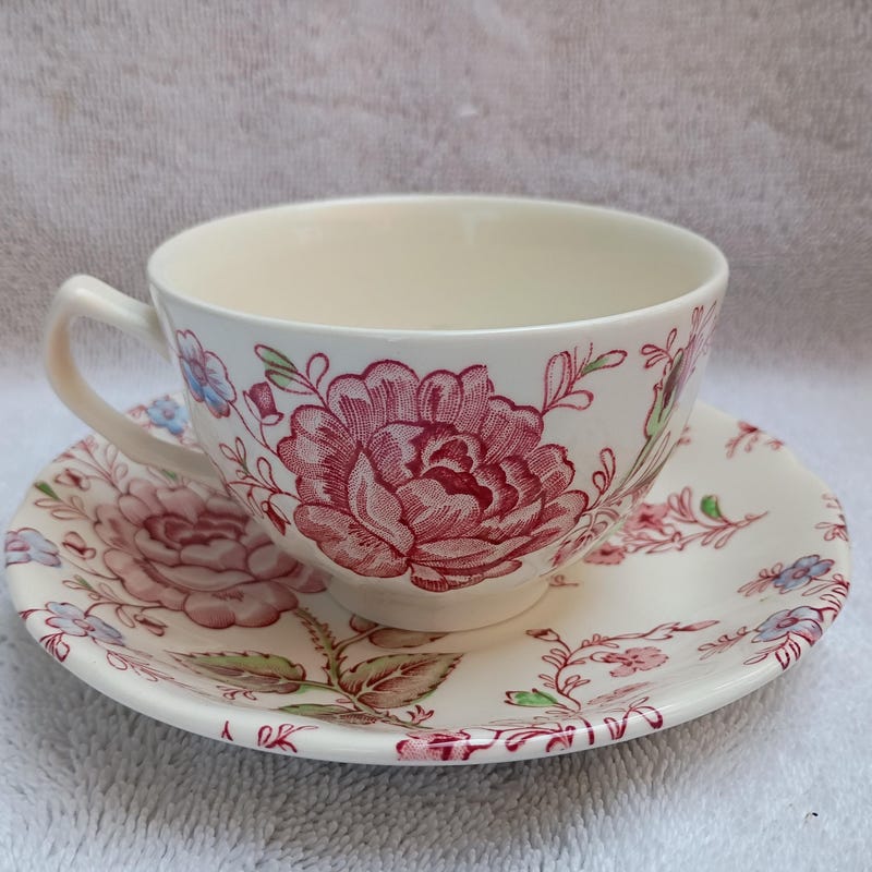 Chintz Tea Cup - Etsy