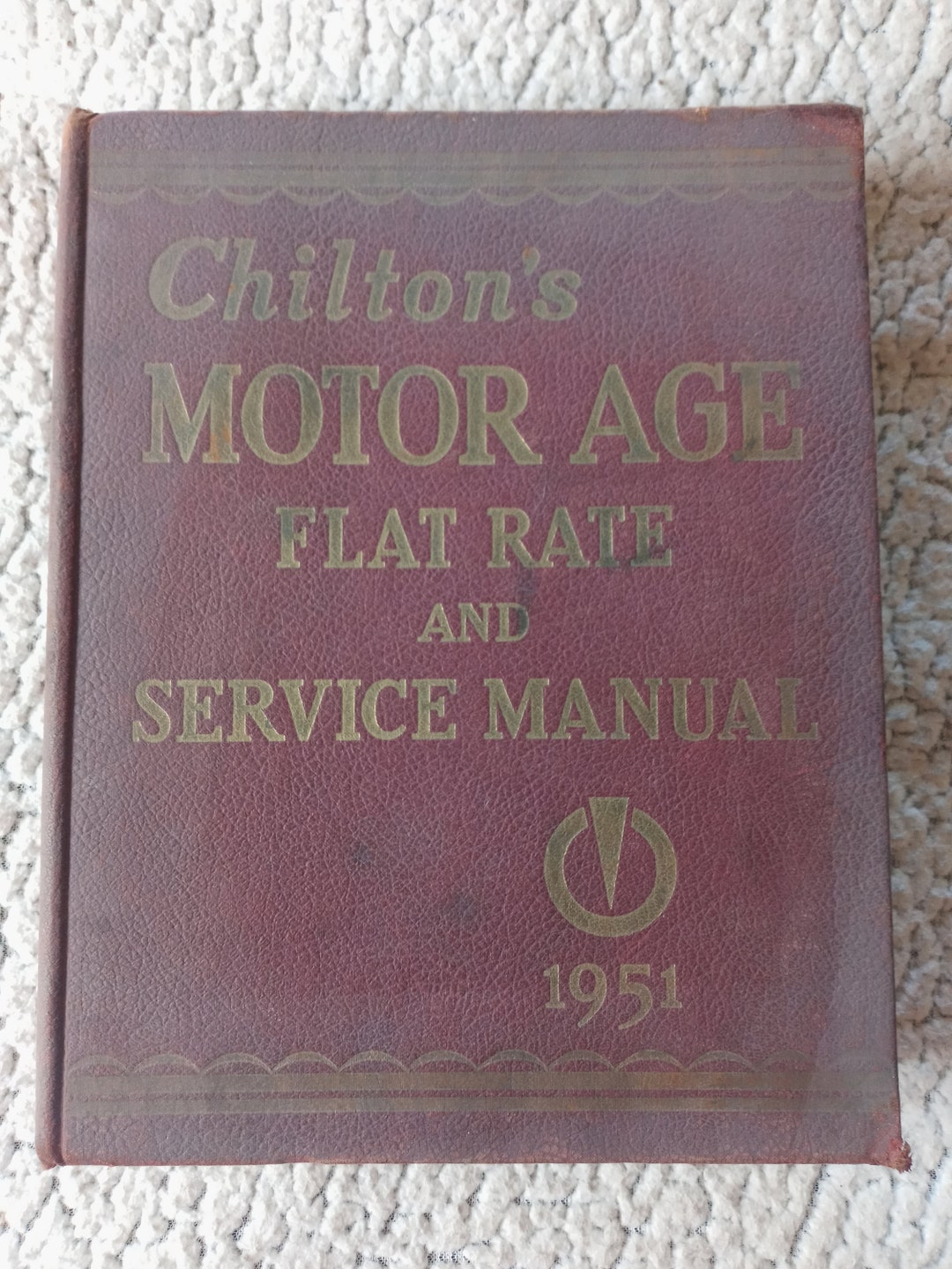Chilton's Motor Age Flat Rate and Service Manual 1951 - Etsy