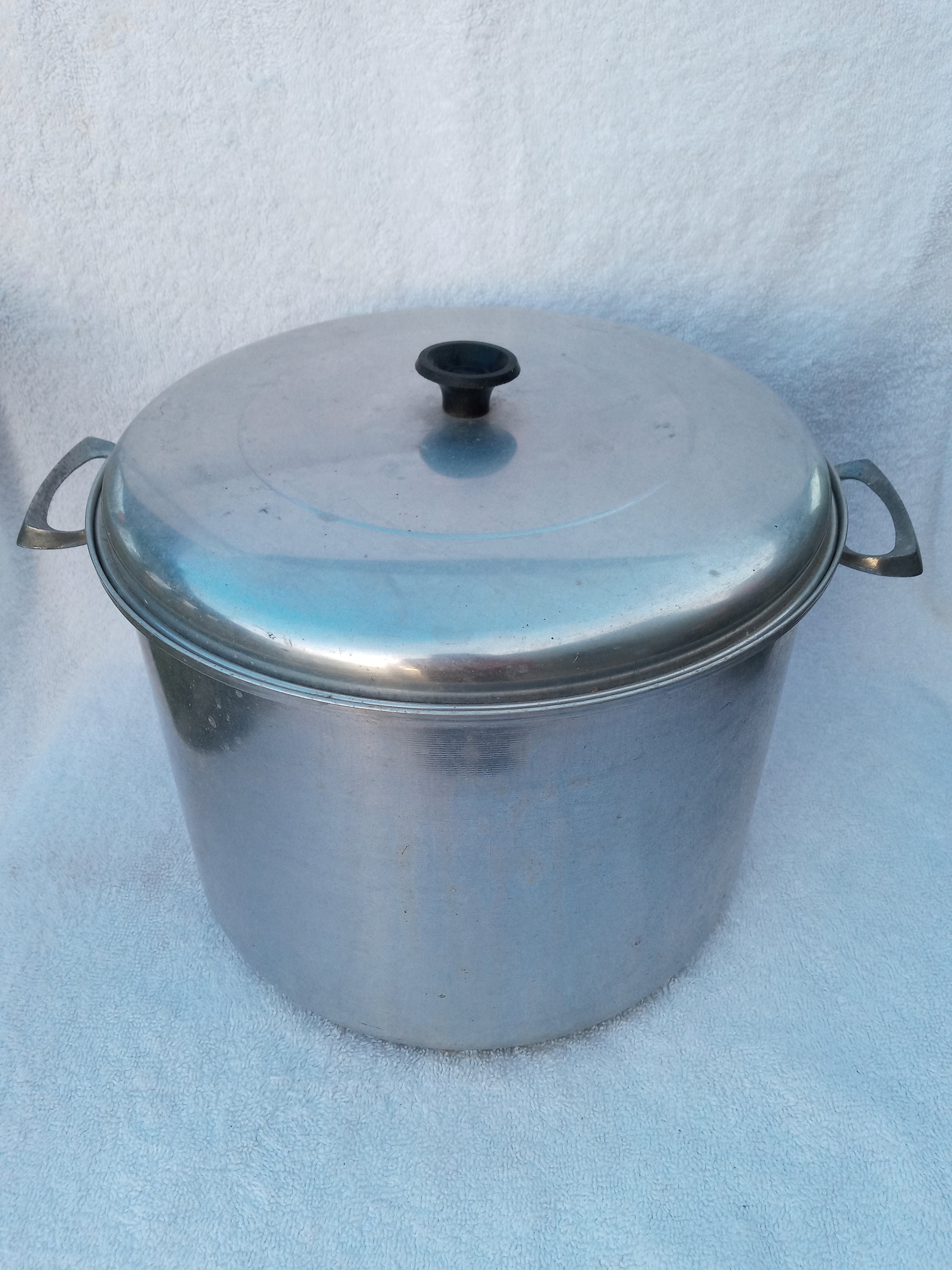 Vintage Comet Large Aluminum Stock Pot With Lid | Etsy