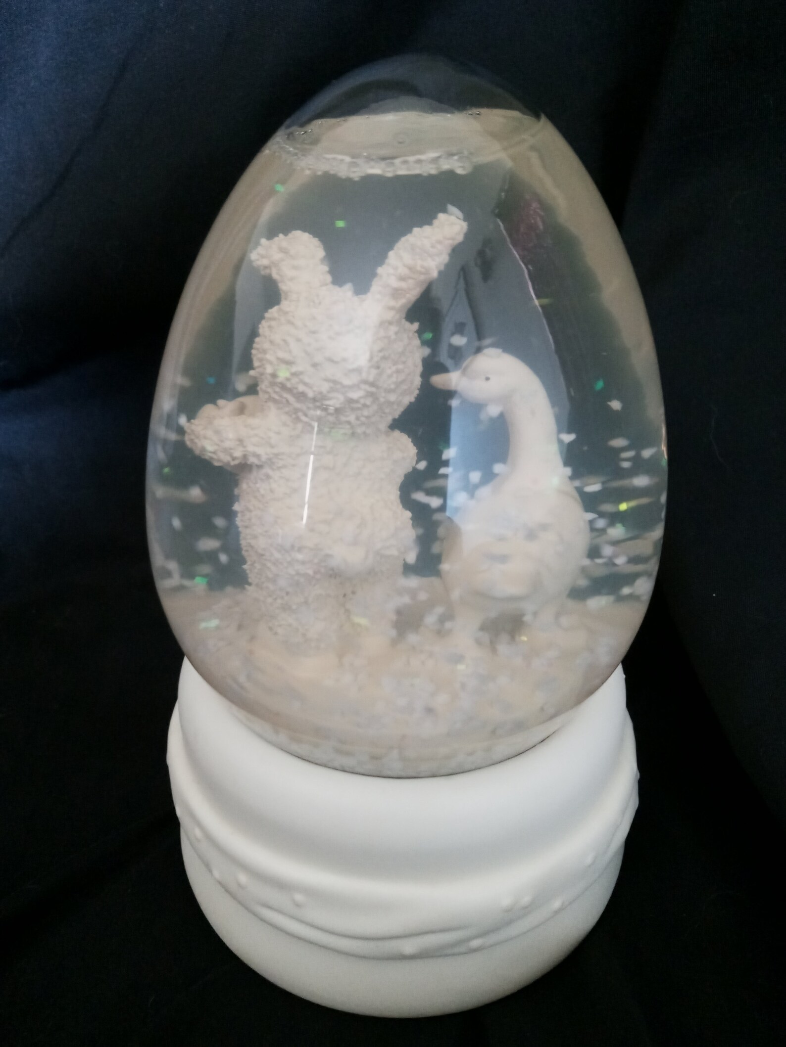 Dept 56 Easter Egg Snowglobe Snowdome Snowbabies - Etsy UK