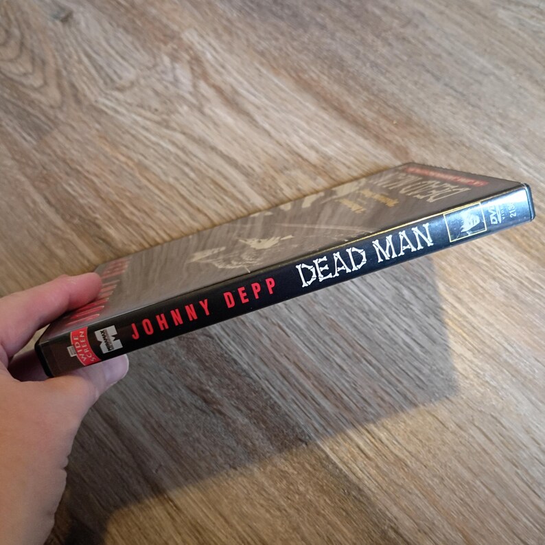 Dead Man DVD Johnny Depp Jim Jarmusch Film Complete Case, Inserts, Disc ...