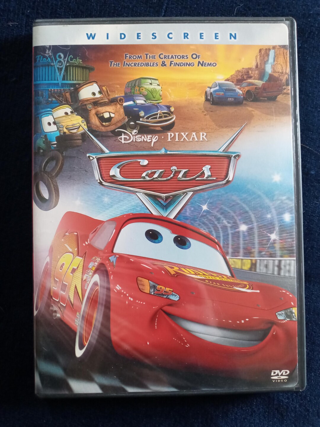 CARS Disney Pixar DVD Complete W Case, Disc, Inserts Widescreen Edition ...