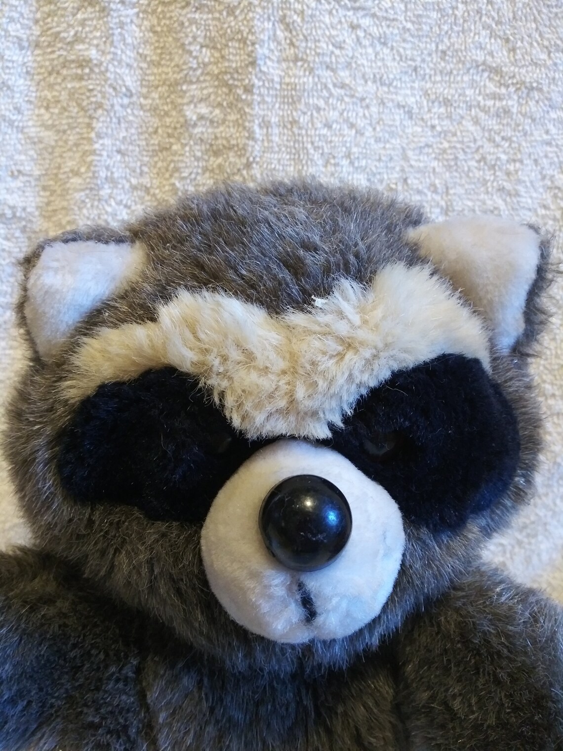 Vtg Dakin Plush Raccoon Hand Puppet Pretend Play | Etsy