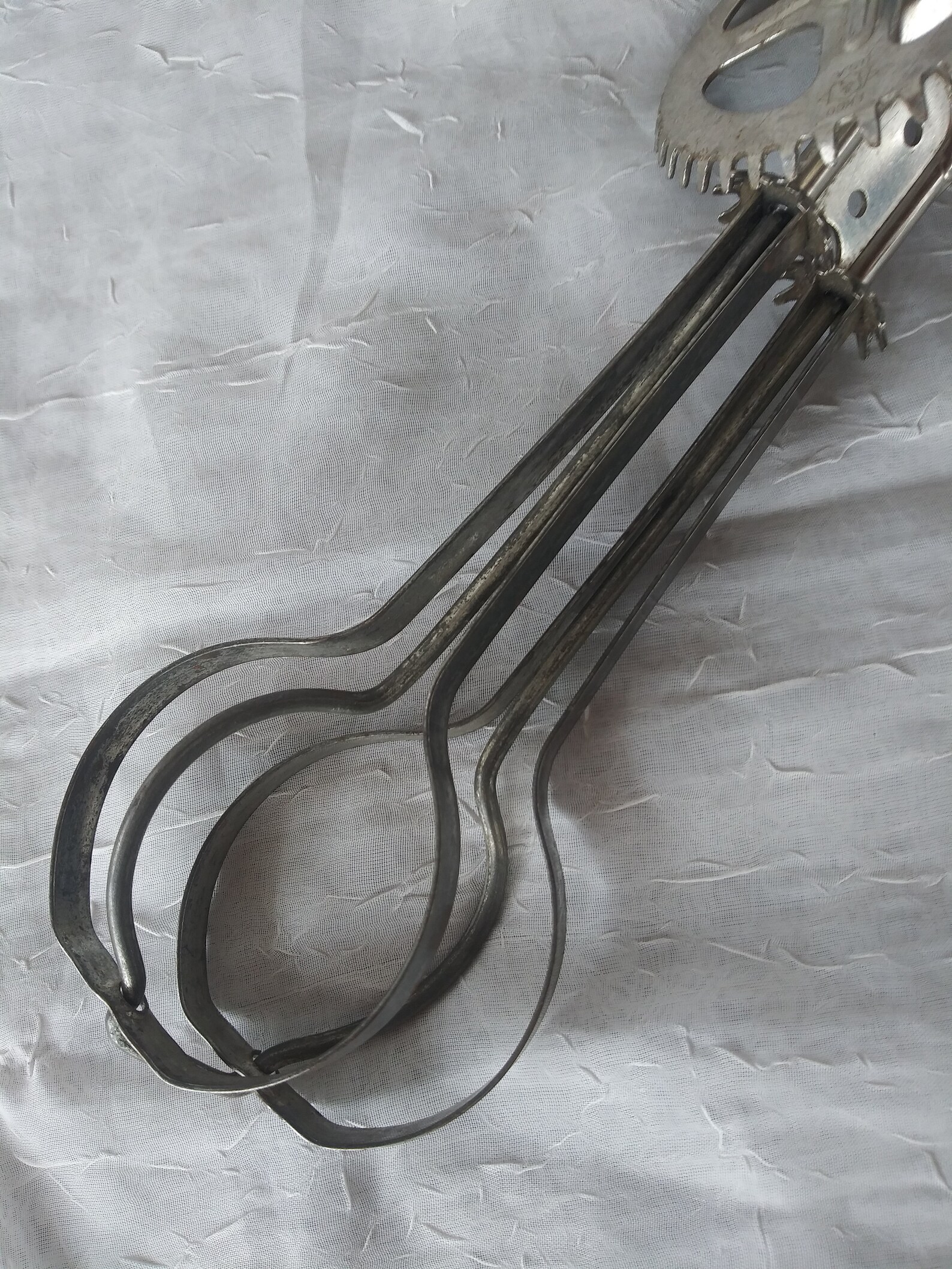 Vtg Wood and Metal Ecko Brand Hand Crank Egg Beater - Etsy