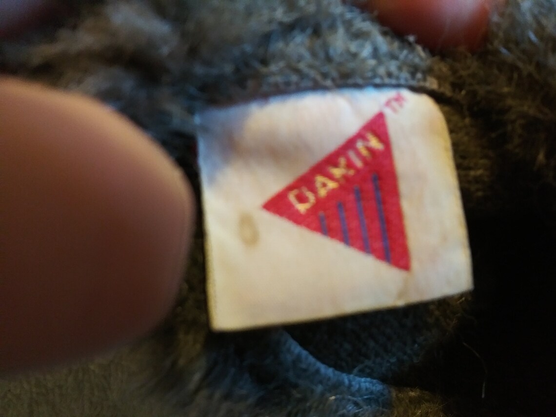 Vtg Dakin Plush Raccoon Hand Puppet Pretend Play | Etsy