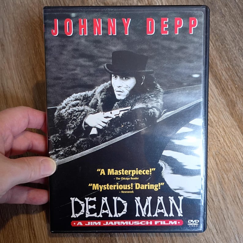 Dead Man DVD Johnny Depp Jim Jarmusch Film Complete Case, Inserts, Disc ...