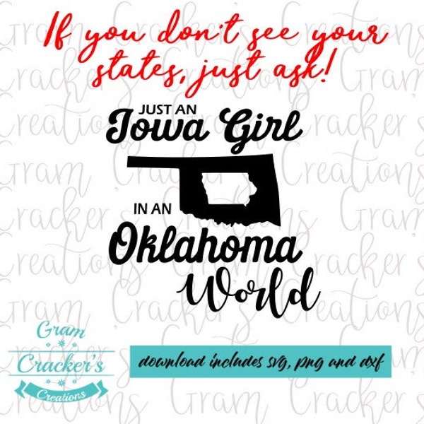 Oklahoma Silhouette - Etsy