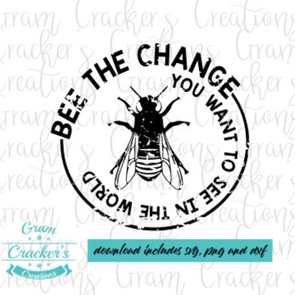Bee the Change - Etsy