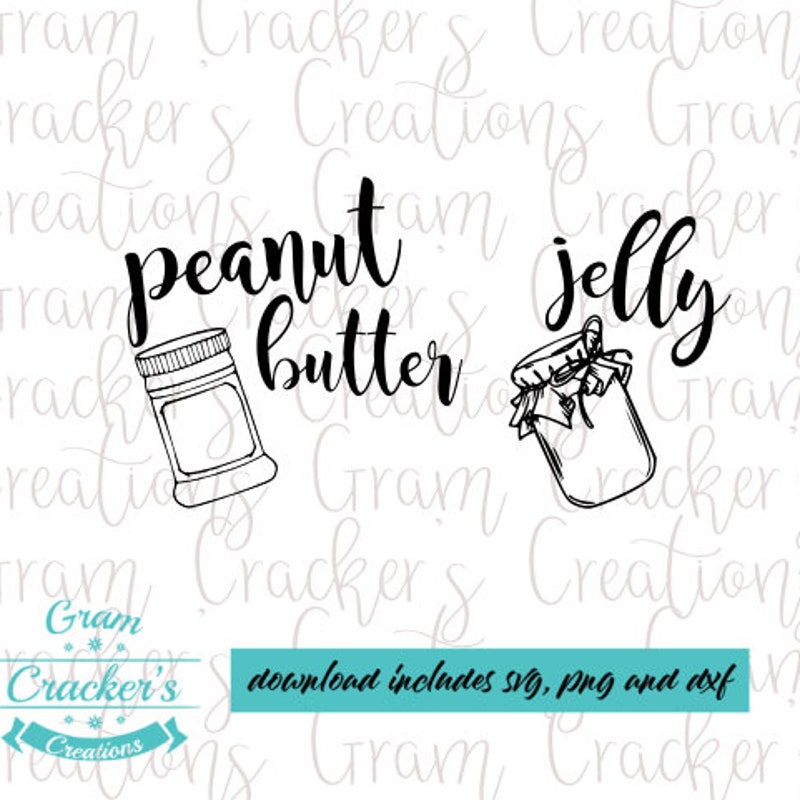 Peanut Butter and Jelly Clip Art - Etsy