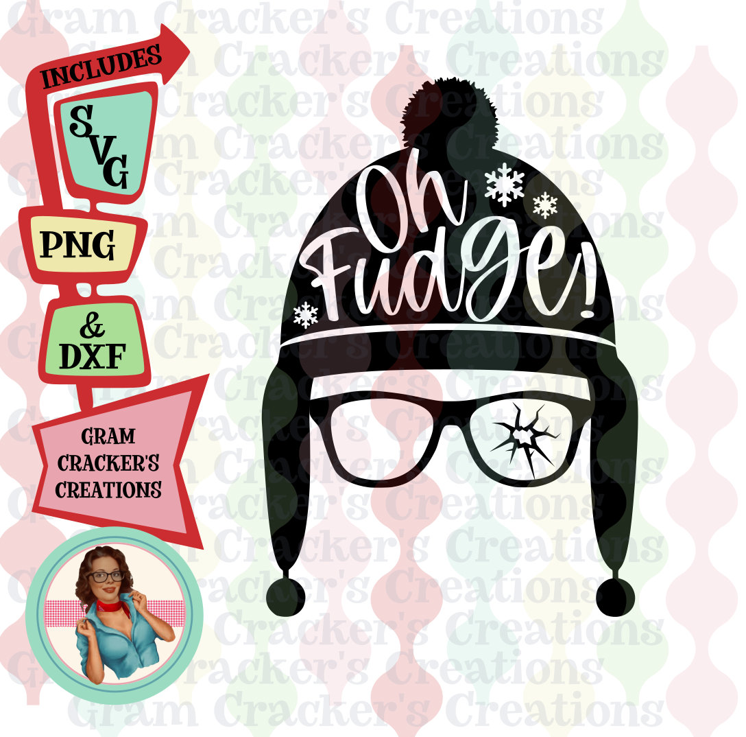 Christmas Story, Oh Fudge, Shoot Your Eye Out Svg Cut File, Instant ...
