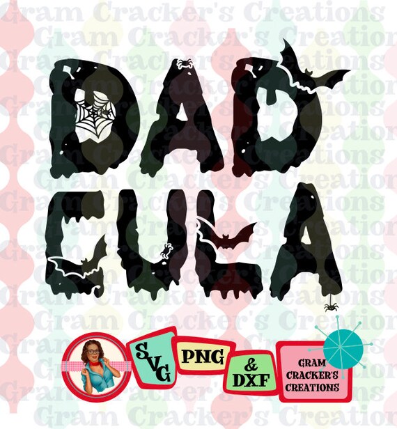 Dadcula Halloween Fall Svg and Cut File for Cricut - Etsy