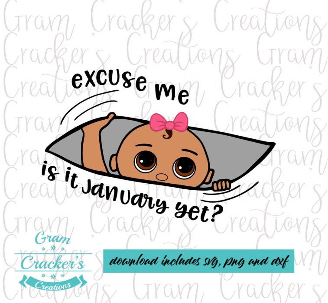 Excuse Me Maternity Svg Peeking Baby Cut File Instant - Etsy