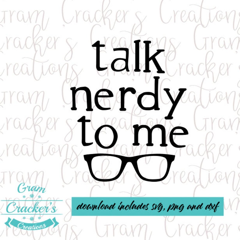 Talk Nerdy to Me - Etsy