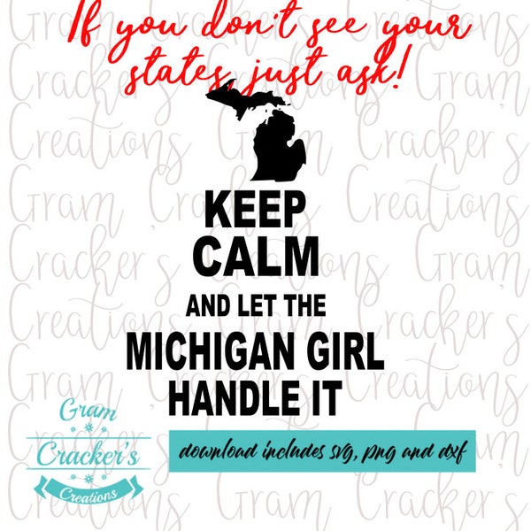 Keep Calm and Let Handle It Svg - Etsy