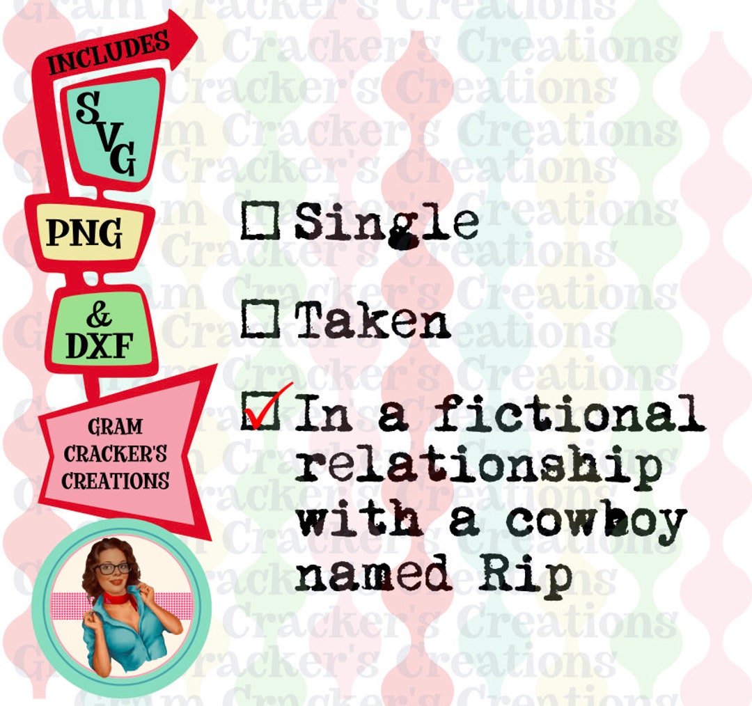 Married to Rip, Mrs. Rip, Cowboy SVG, Cricut File, Cricut Project ...