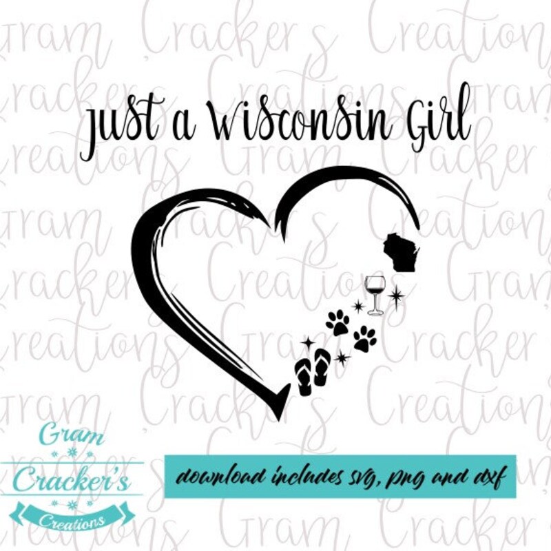 Wisconsin Graphic - Etsy