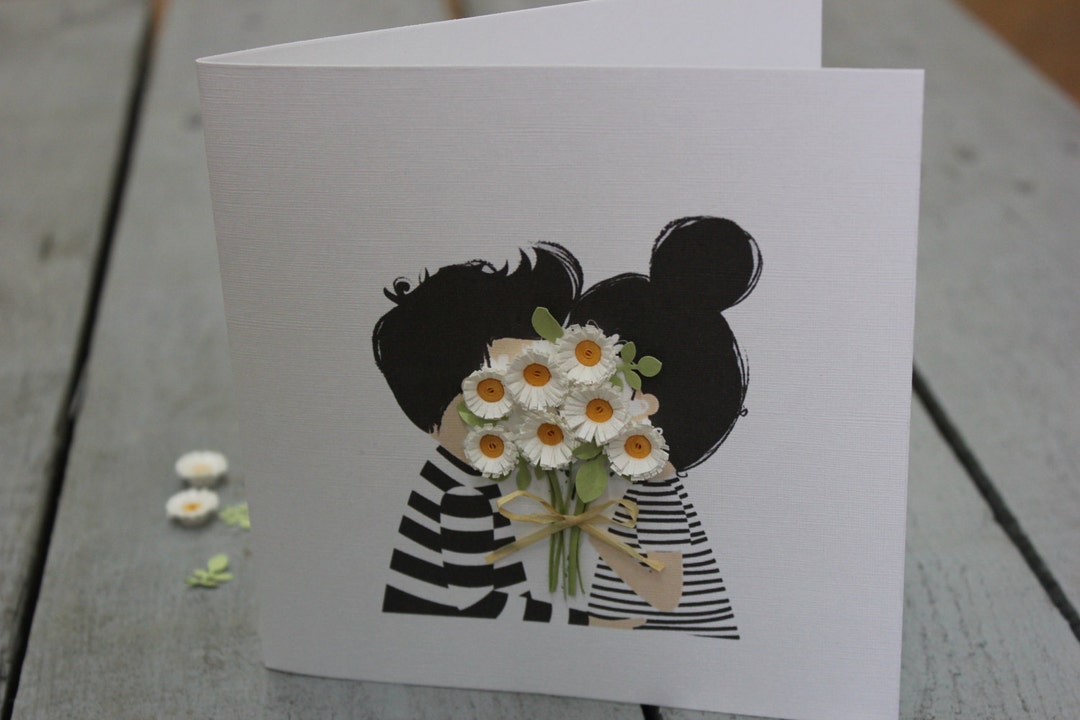 Cute Love Card for Girlfriend Anniversary Card for Wife Romantic ...