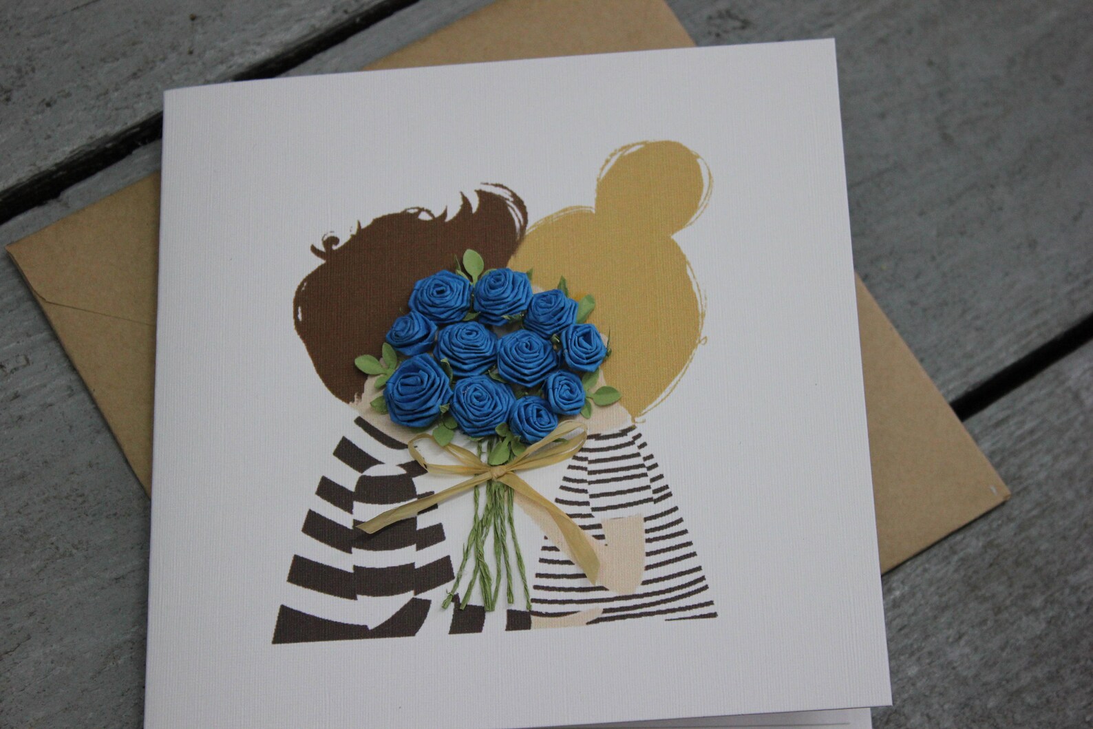 Cute Love Card for Girlfriend Anniversary Card for Wife Romantic ...