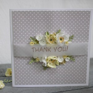 Thank You Cards Love Cards Mother's Day Floral Arrangement Greeting ...